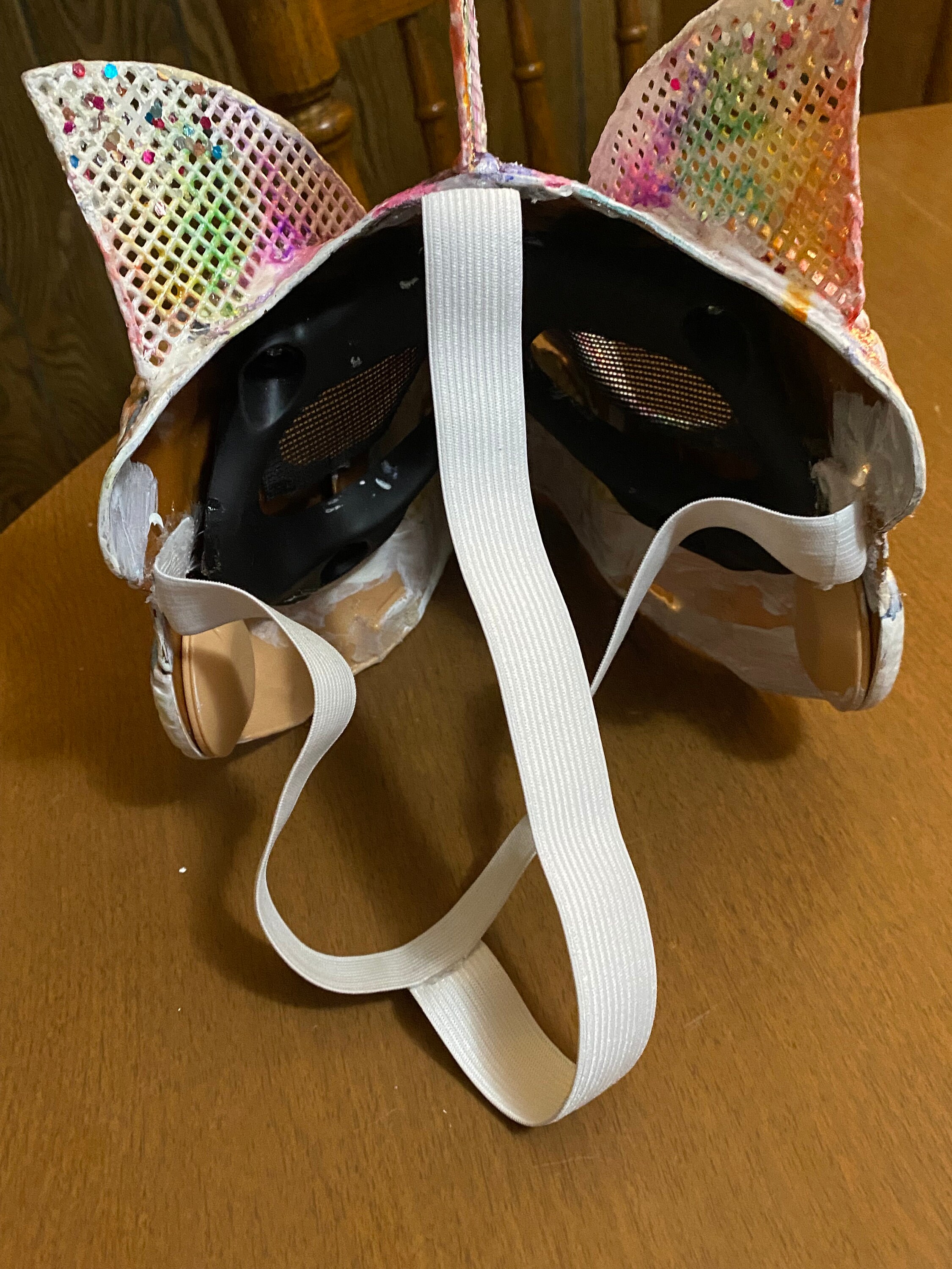 Premade Rainbow Dino Mask Furry - Etsy