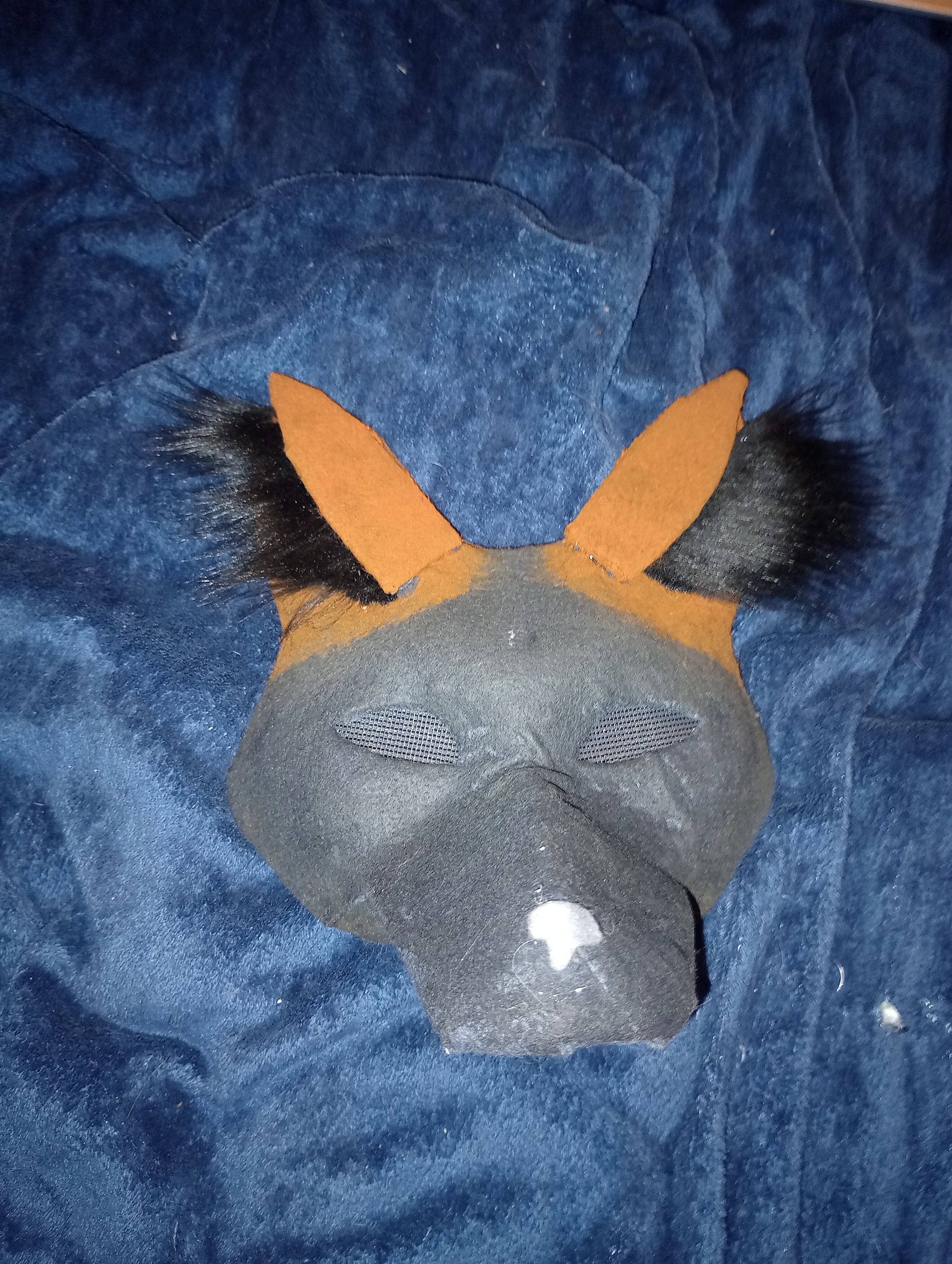 Cross Fox Mask Therian Cosplay Furry Holloween Quadrobics Mask - Etsy