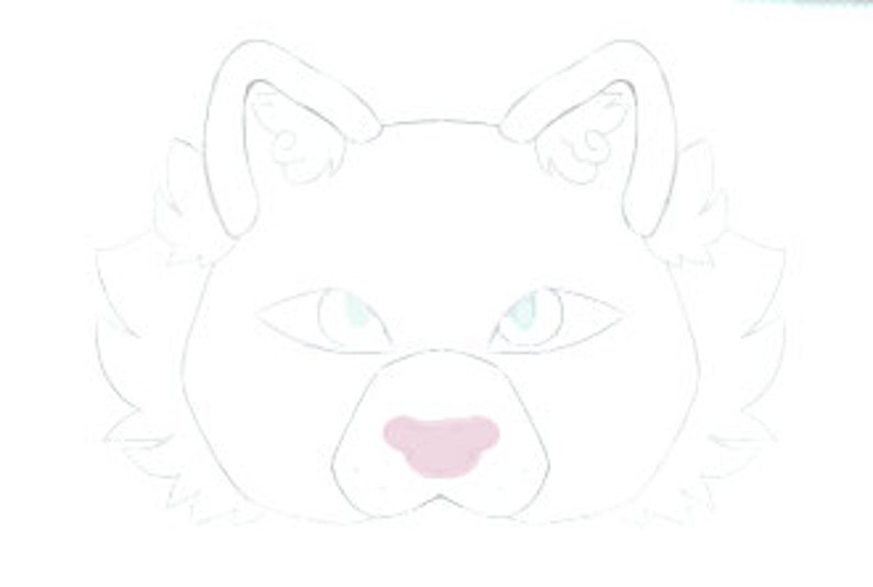 Custom Digital Art Mask Designs - Etsy