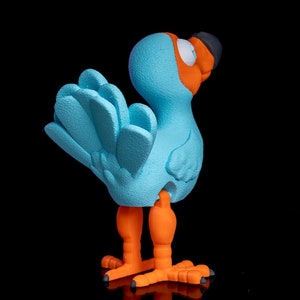 Articulated Dodo Bird Custom 3D Printed Figure - Etsy