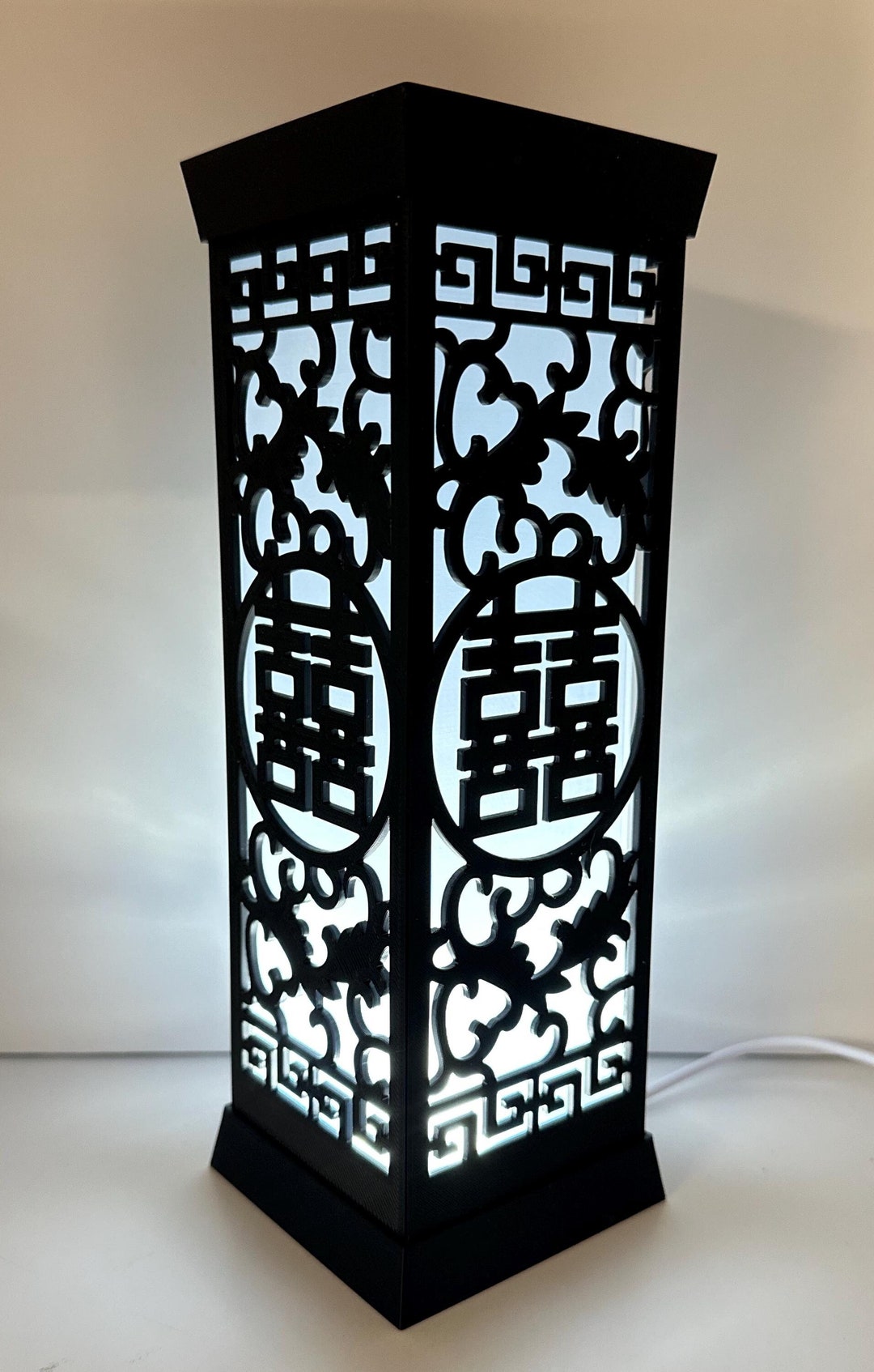 Handmade Chinese Happiness Lantern - Elegant Home Decor, Asian Style ...