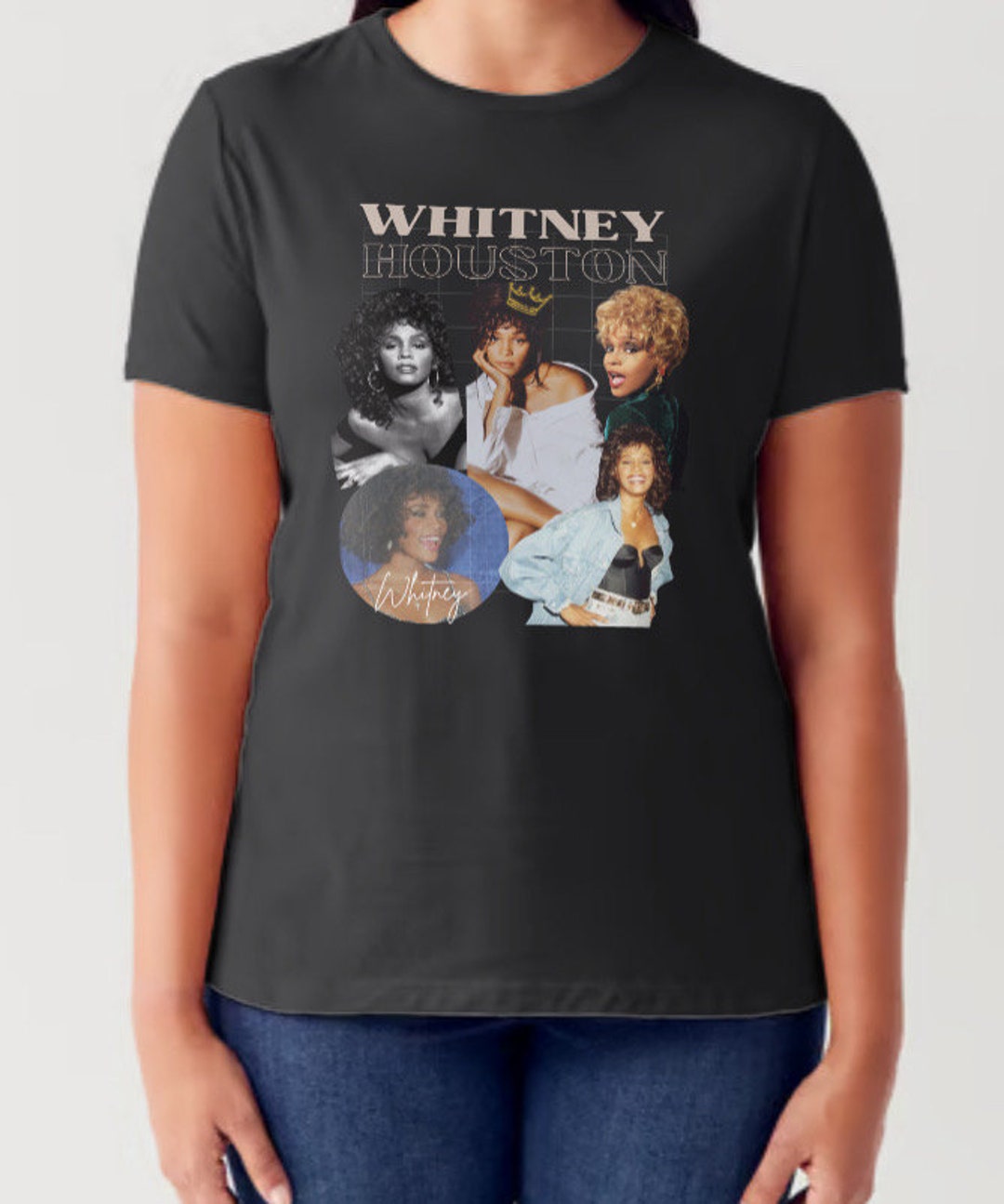 Whitney Houston Graphic PNG Downloadable Graphic Design - Etsy
