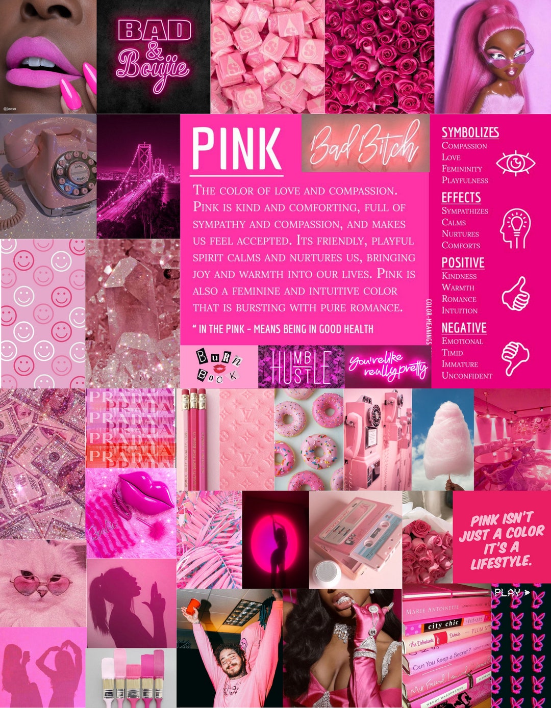 Pink Aesthetic for Wallpaper/posters/printable Download - Etsy
