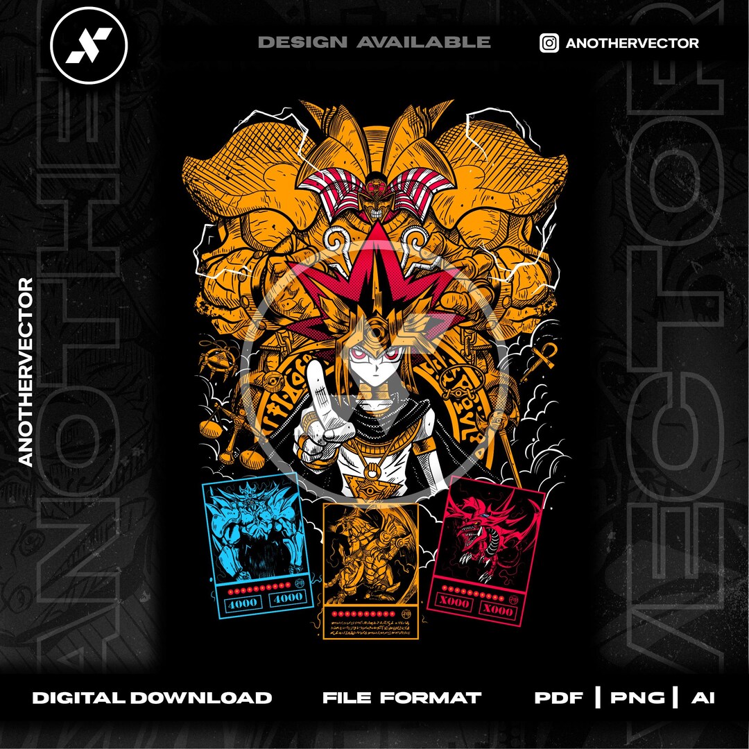 ANIME VECTOR Yu Gi Oh - Etsy