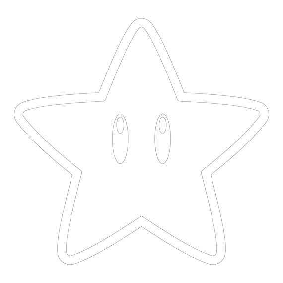 Mario Star Png