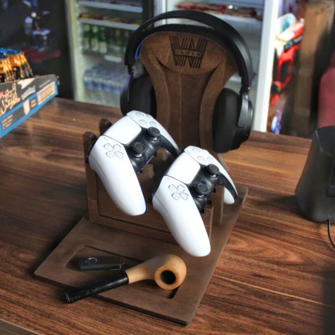 PS5 Holder, Controller Holder, Headphone Holder, Ps5 Controller Stand ...