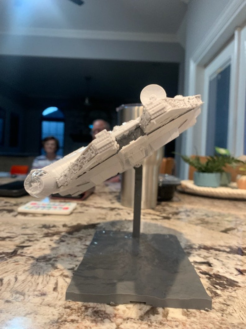 Millennium Falcon 1/144 Scale Model Finished - Etsy