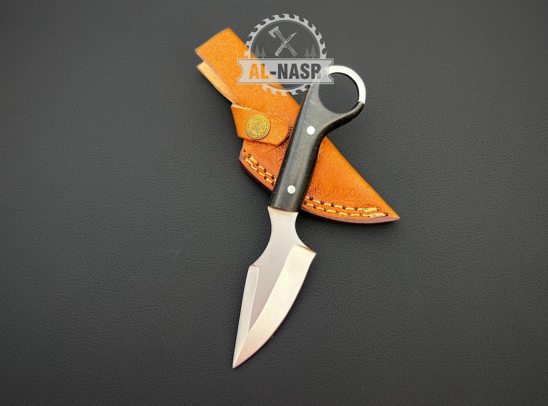 Mini Karambit Knife – Handmade Custom Karambit Small Size With Leather ...