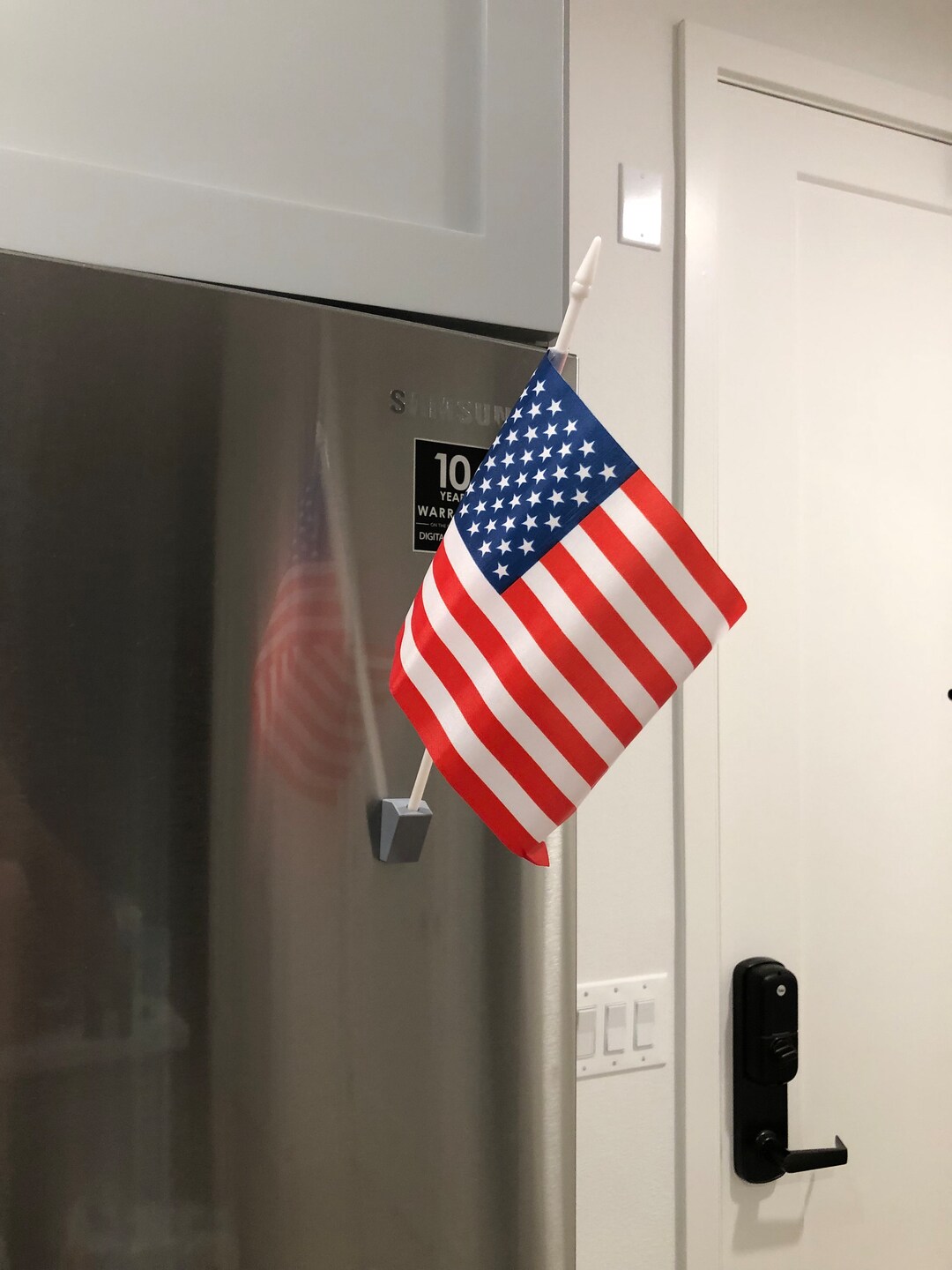 Magnetic Flag Holder. Flag Included! - Etsy