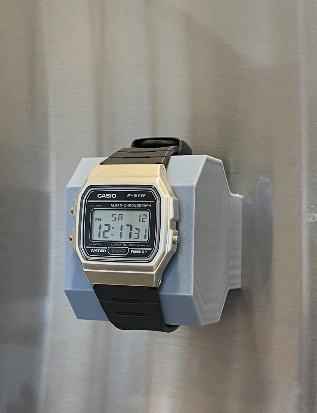Casio F-91W Magnetic Fridge Mount | Retro Digital Kitchen Clock - Etsy