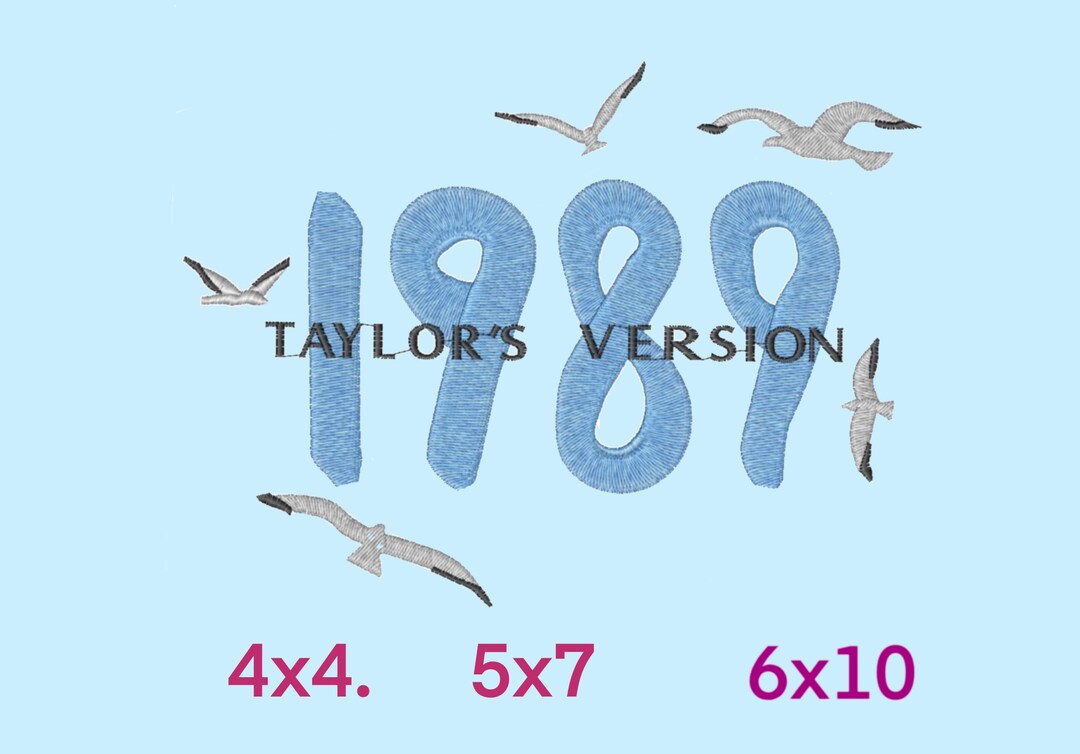 89 Year Digital Embroidery Files Instant Download Machine Embroidery ...