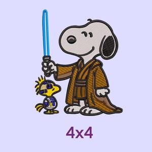 Snoopy Halloween Embroidery File 4x4 - Etsy