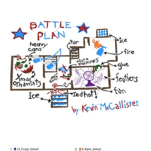 Christmas Kevin Battle Plan - Embroidery Design - Machine Embroidery ...