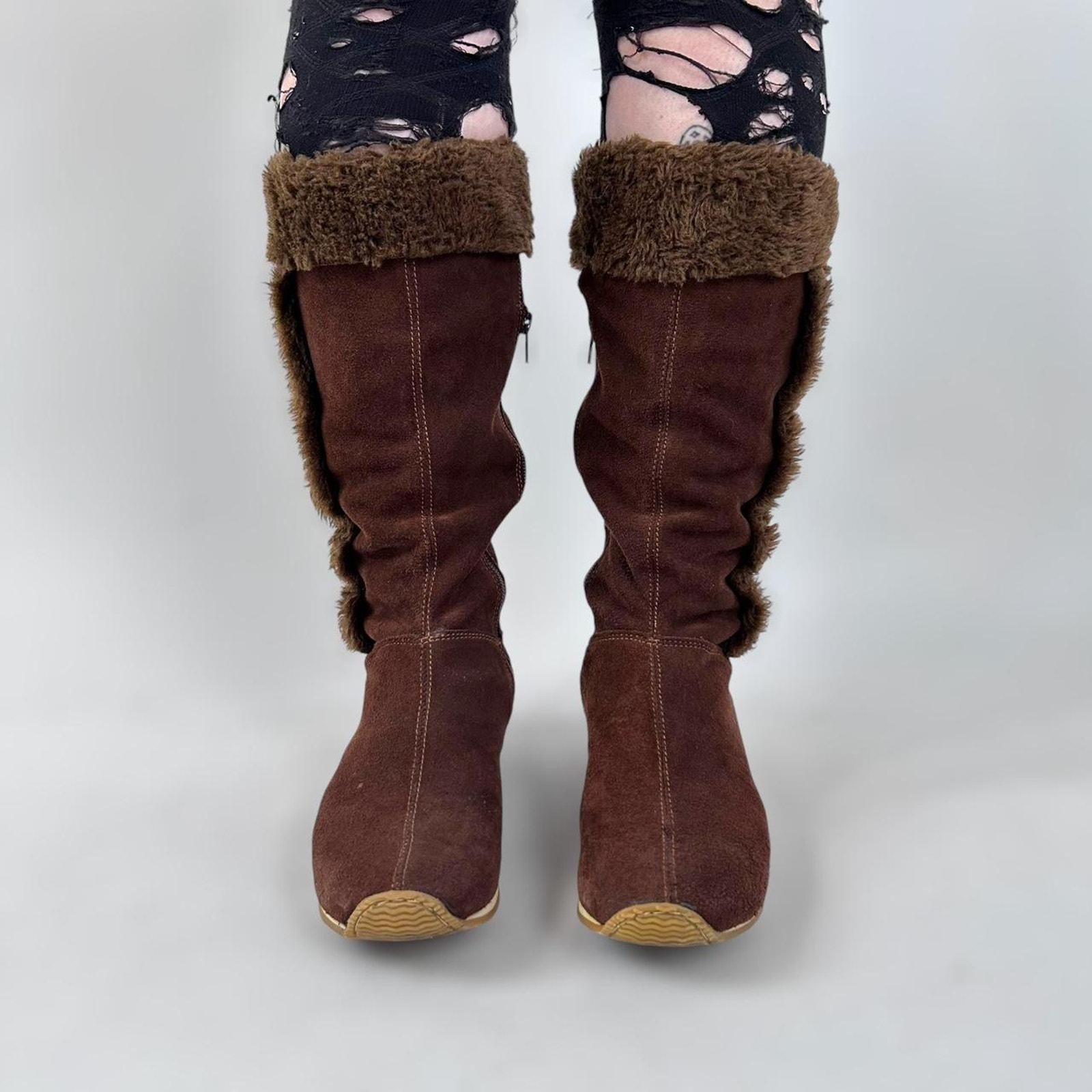 Y2k Leather Boxing Boots - Etsy