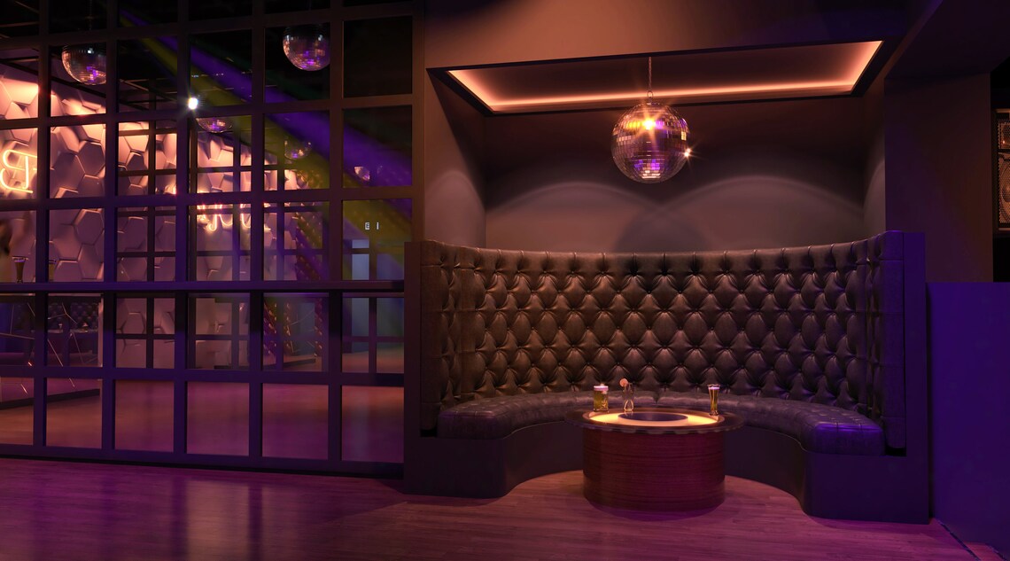3D External Renders of Internal Bar Renders, 3D Site Map, 2d Plan ...
