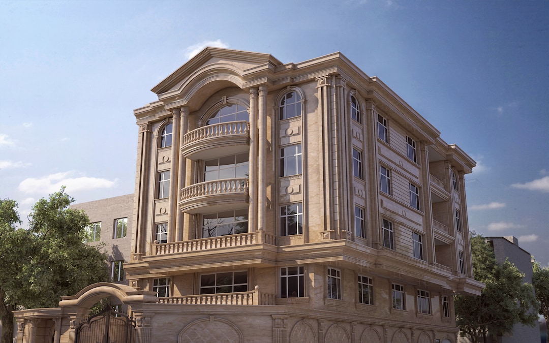 3D Render of External of Building, Professional Layout Design, 3D Site ...