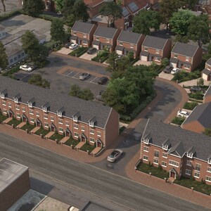 3D External Renders of Housing Development, 3D Site Map, 2d Plan Create ...