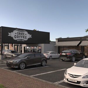 3D External Renders of Drive Thru, 3D Site Map, 2d Plan Create From ...