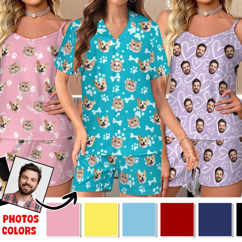 Custom Pajamas - Etsy