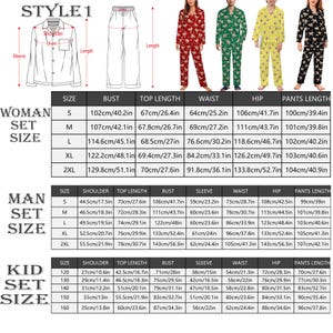 Custom Crew-neck Pyjama Set,personalized Photos Pjs,custom Gifts for ...