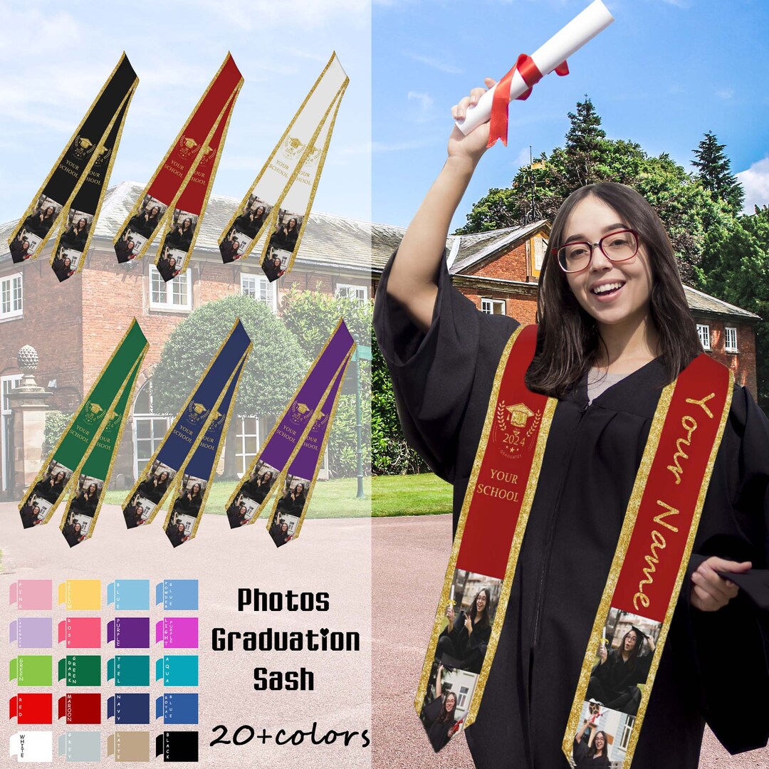 Custom Graduation Gifts for Friends,personalized Name Photos Graduation ...