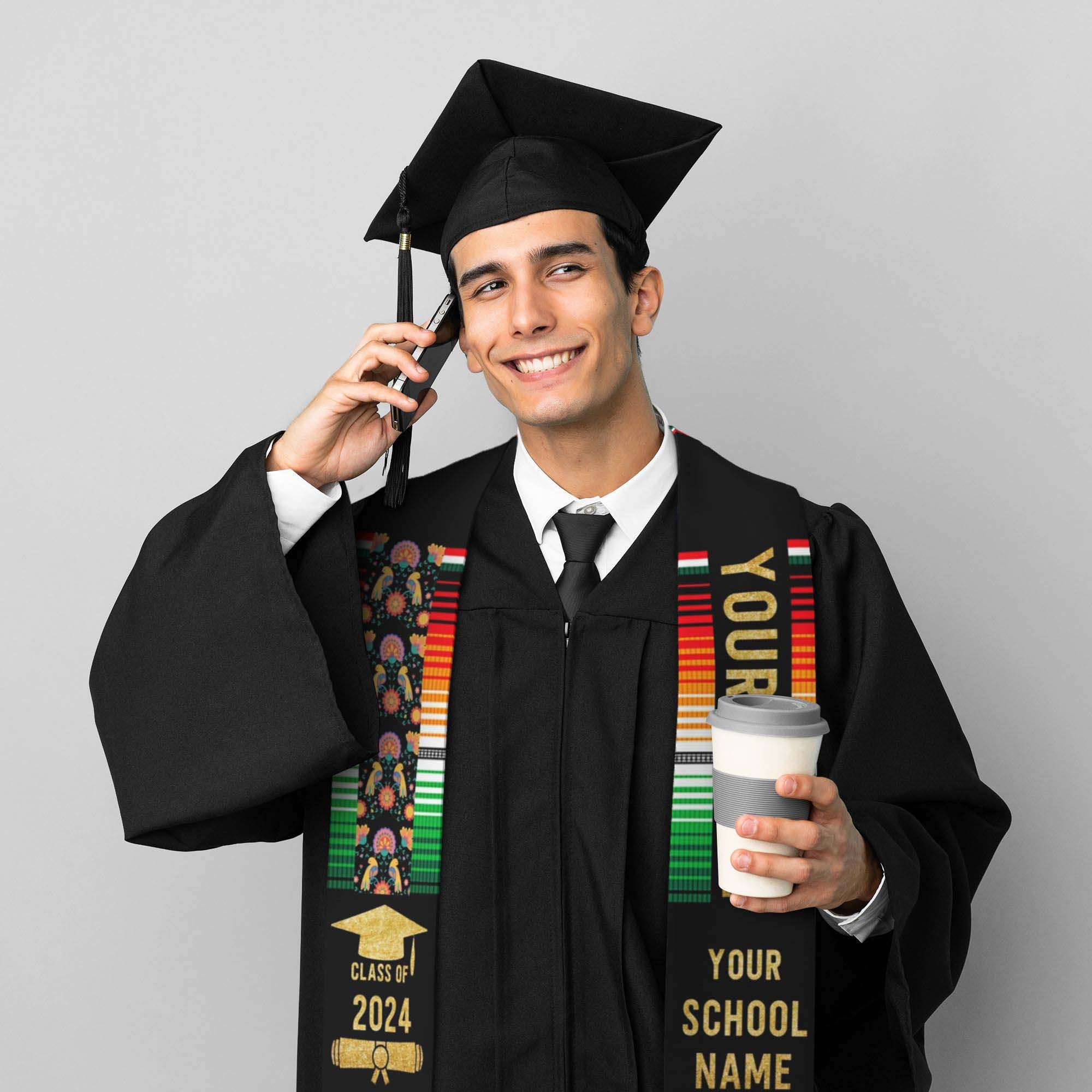 Custom Graduation Sash,mexican Graduation Sash,custom Graduation Stole ...