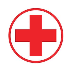 Red Cross Sticker Medical First Aid PICK SIZE COLOR Vinyl Decal Car ...