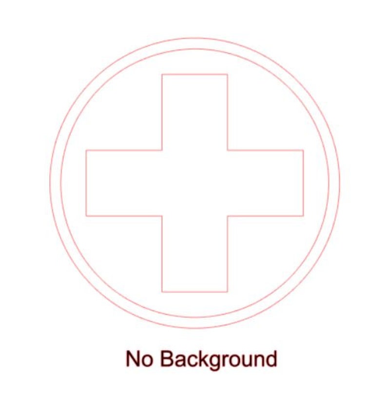 Red Cross Sticker Medical First Aid PICK SIZE COLOR Vinyl Decal Car ...