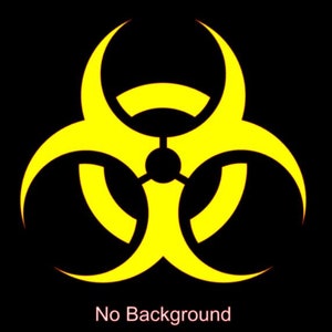 Biohazard Sticker PICK SIZE COLOR Vinyl Decal Caution Warning Hazard ...