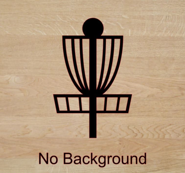 Disc Golf Decal Frisbee PICK SIZE COLOR Vinyl Sticker Net Chain Basket ...