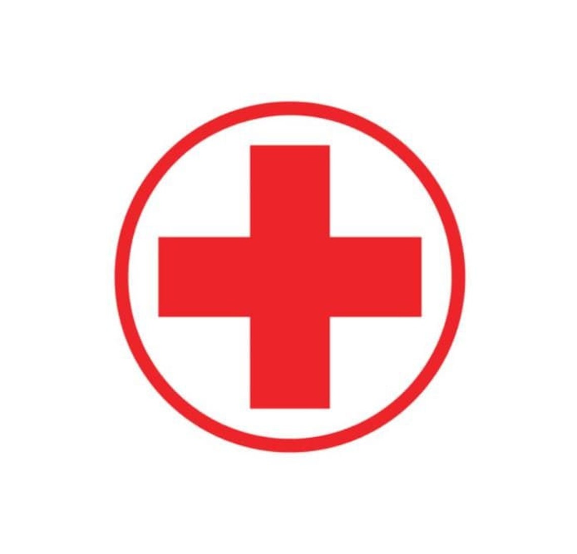 Red Cross Sticker Medical First Aid PICK SIZE COLOR Vinyl Decal Car ...