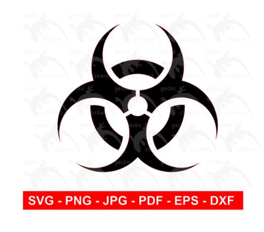 Biohazard Design SVG Cricut Silhouette, Instant Digital Download ...