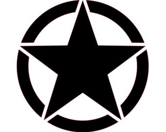 Army Star Stickers 2X Oscar Offroad Freedom Edition Vinyl Decal 6 C609 ...