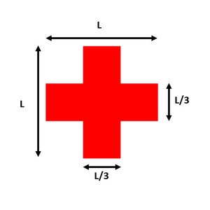 Red Cross Sticker Medical First Aid PICK SIZE COLOR Vinyl Decal Car ...