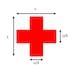 Red Cross Sticker Medical First Aid PICK SIZE COLOR Vinyl Decal Car ...