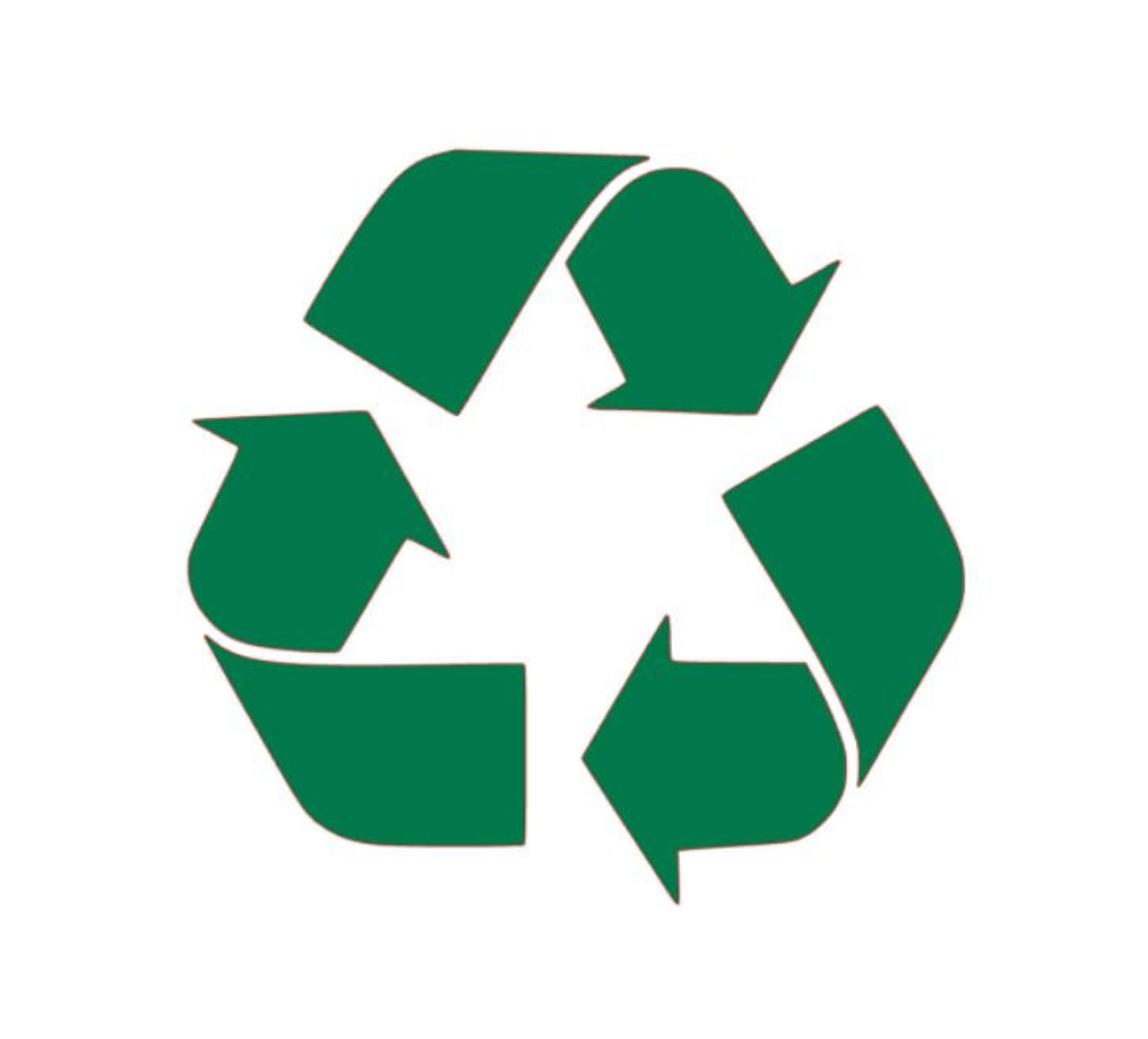 Recycle Symbol Sticker PICK SIZE COLOR Vinyl Decal Sign Trash Garbage ...