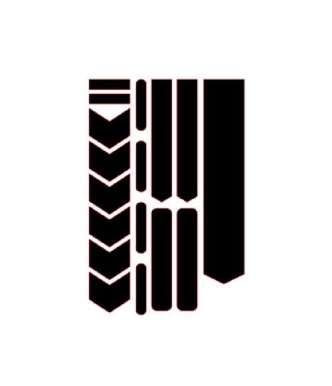 Bicycle Frame Decal PICK SIZE COLOR 17pcs Vinyl Sticker Protective Film ...