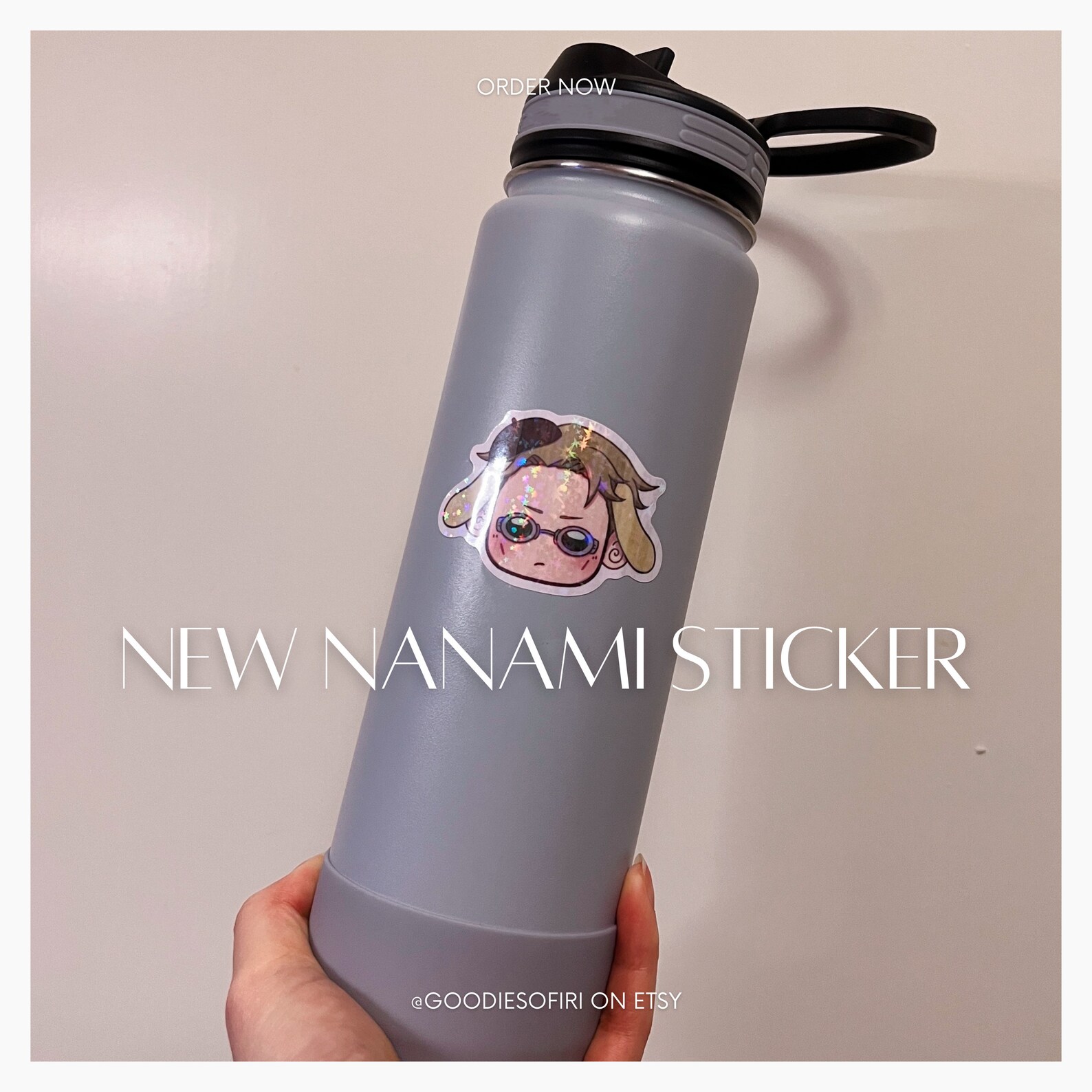 Jujutsu Sorcerer - Dog Nanami Sticker and Keychain, Cute Anime Sticker ...