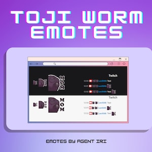Jujutsu Kaisen - Toji Fushiguro's Worm Fanmade Emotes, Funny Emotes for ...