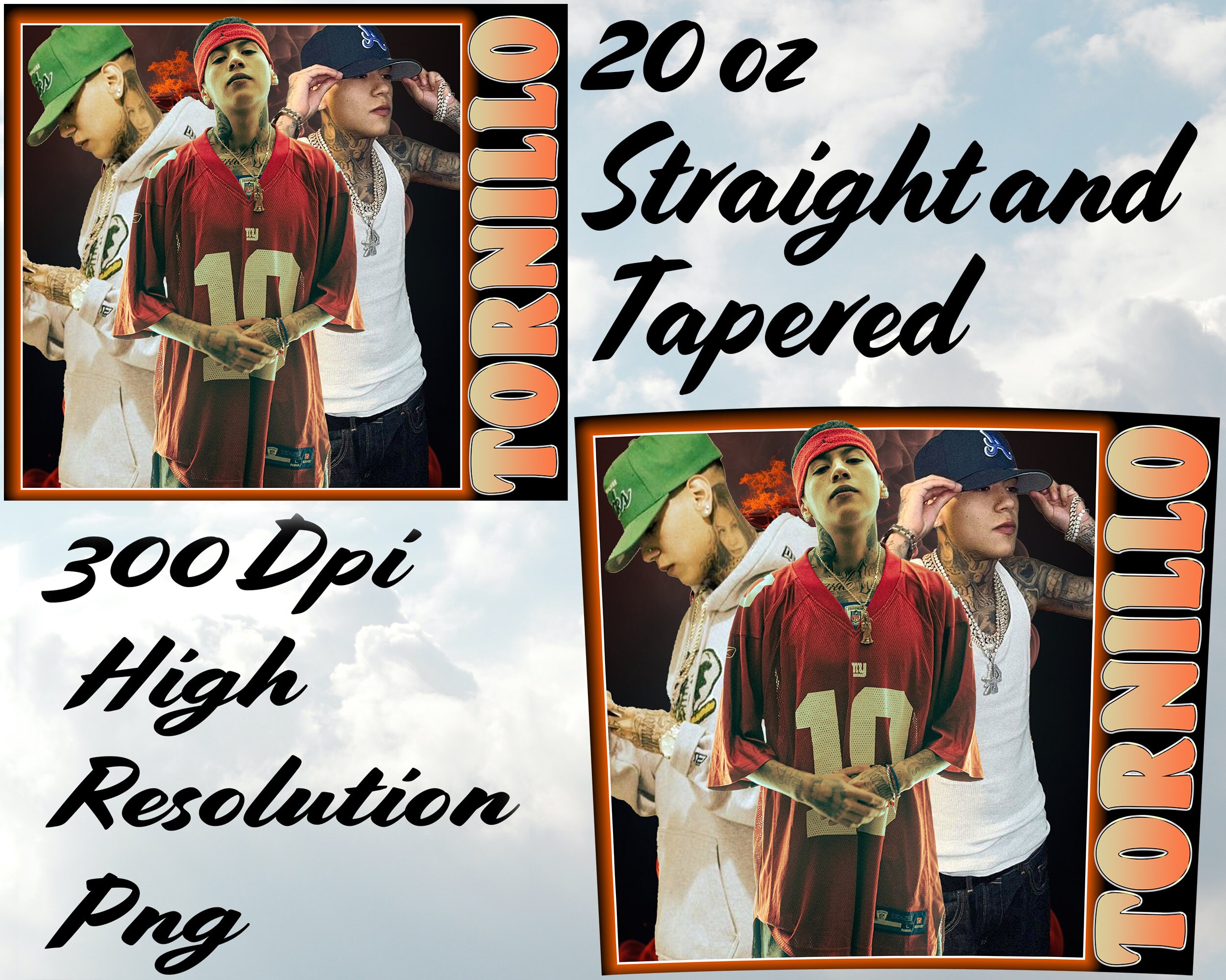 Tornillo Rapper Tumbler 20 Oz Skinny Tumbler Sublimation - Etsy