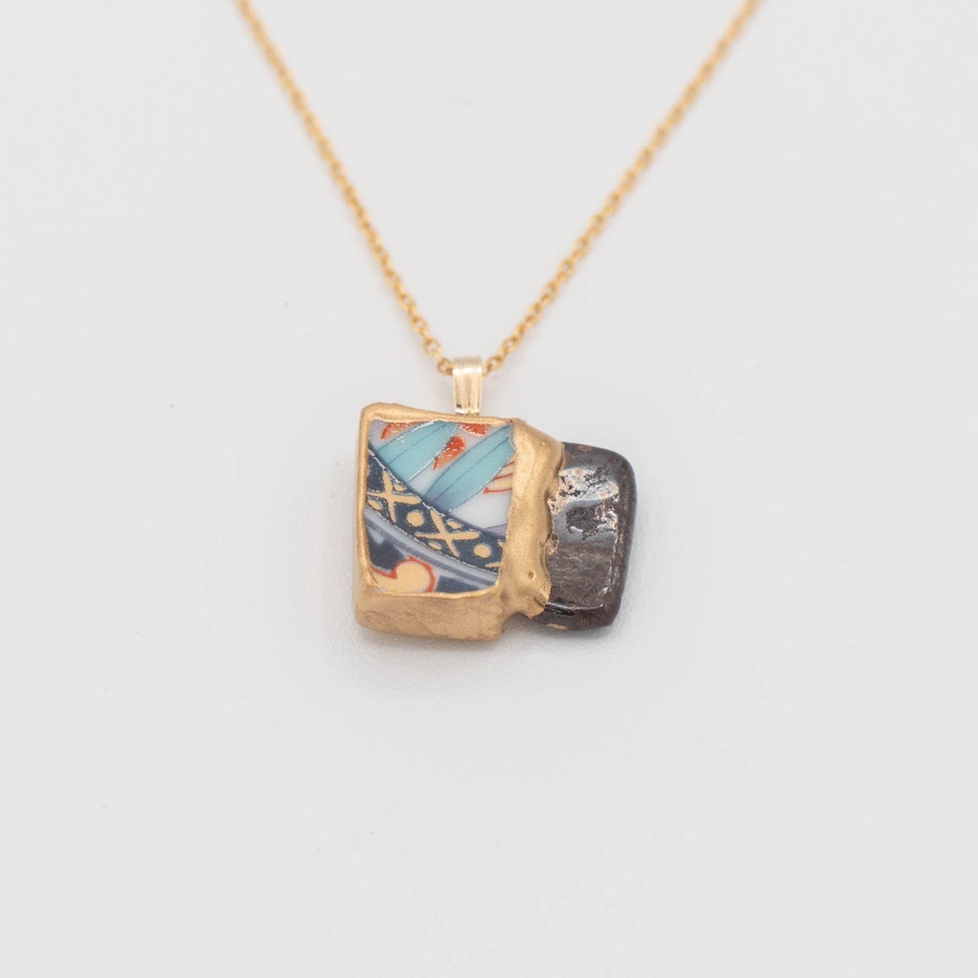 Kintsugi Necklace - Etsy