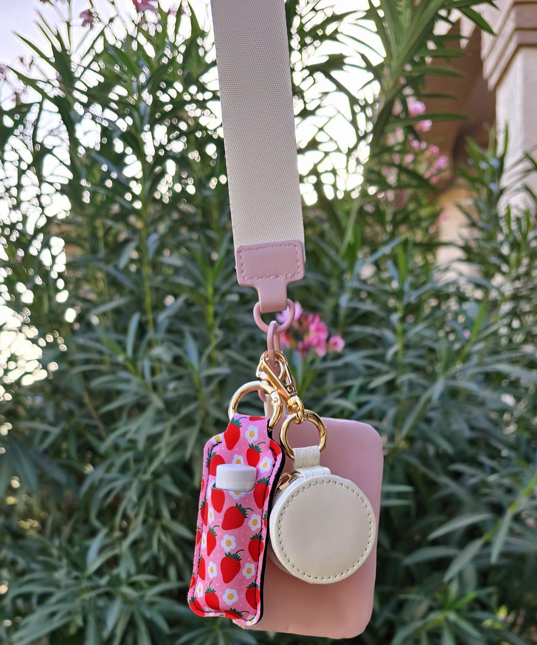 Stylish Wristlet With Pouch, Chapstick Holder & Mini Jewelry Holder ...