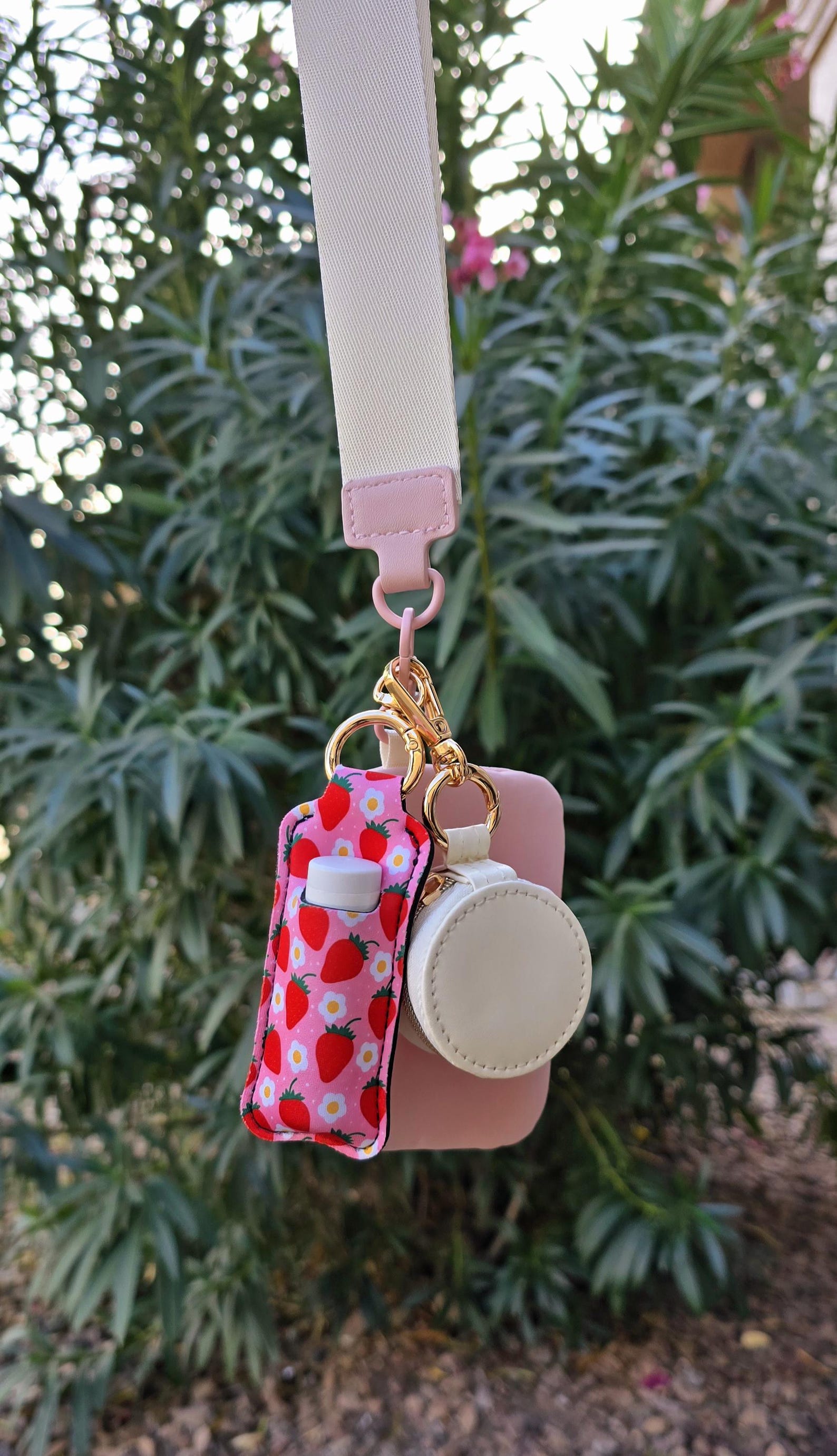 Stylish Wristlet With Pouch, Chapstick Holder & Mini Jewelry Holder ...