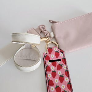 Stylish Wristlet With Pouch, Chapstick Holder & Mini Jewelry Holder ...