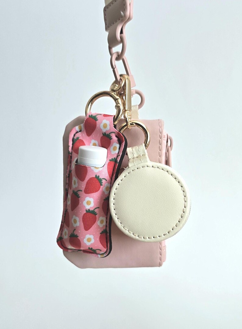 Stylish Wristlet With Pouch, Chapstick Holder & Mini Jewelry Holder ...