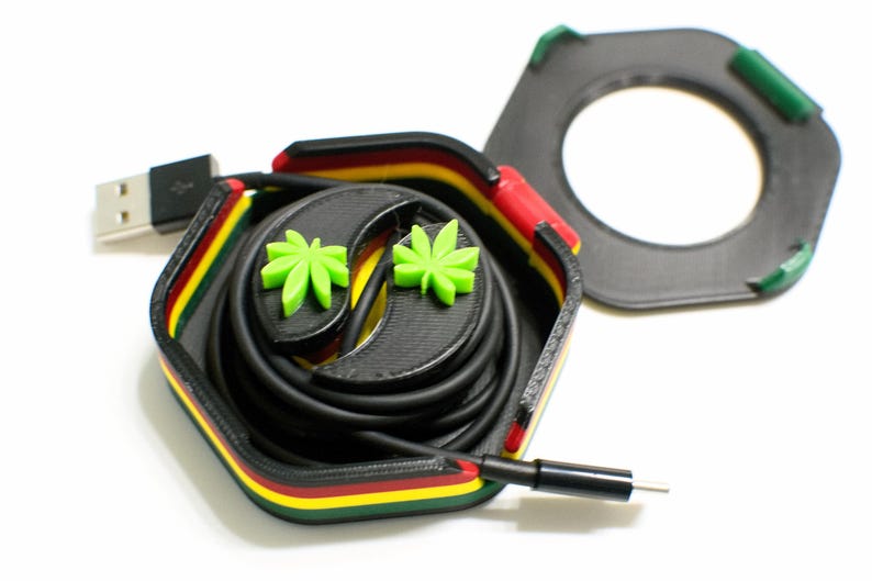 USB Cable Winder Organizer, Cell Phone Accessory, Cable Storage, Phone ...