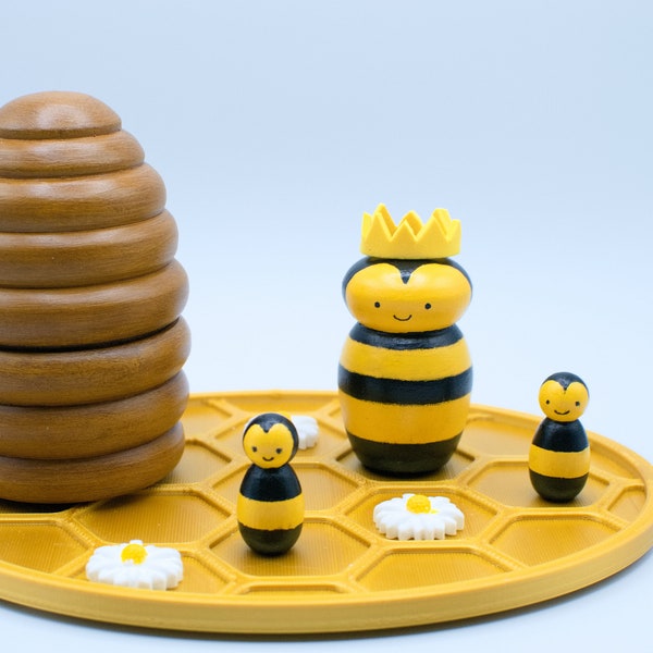 Bee Peg Doll - Etsy
