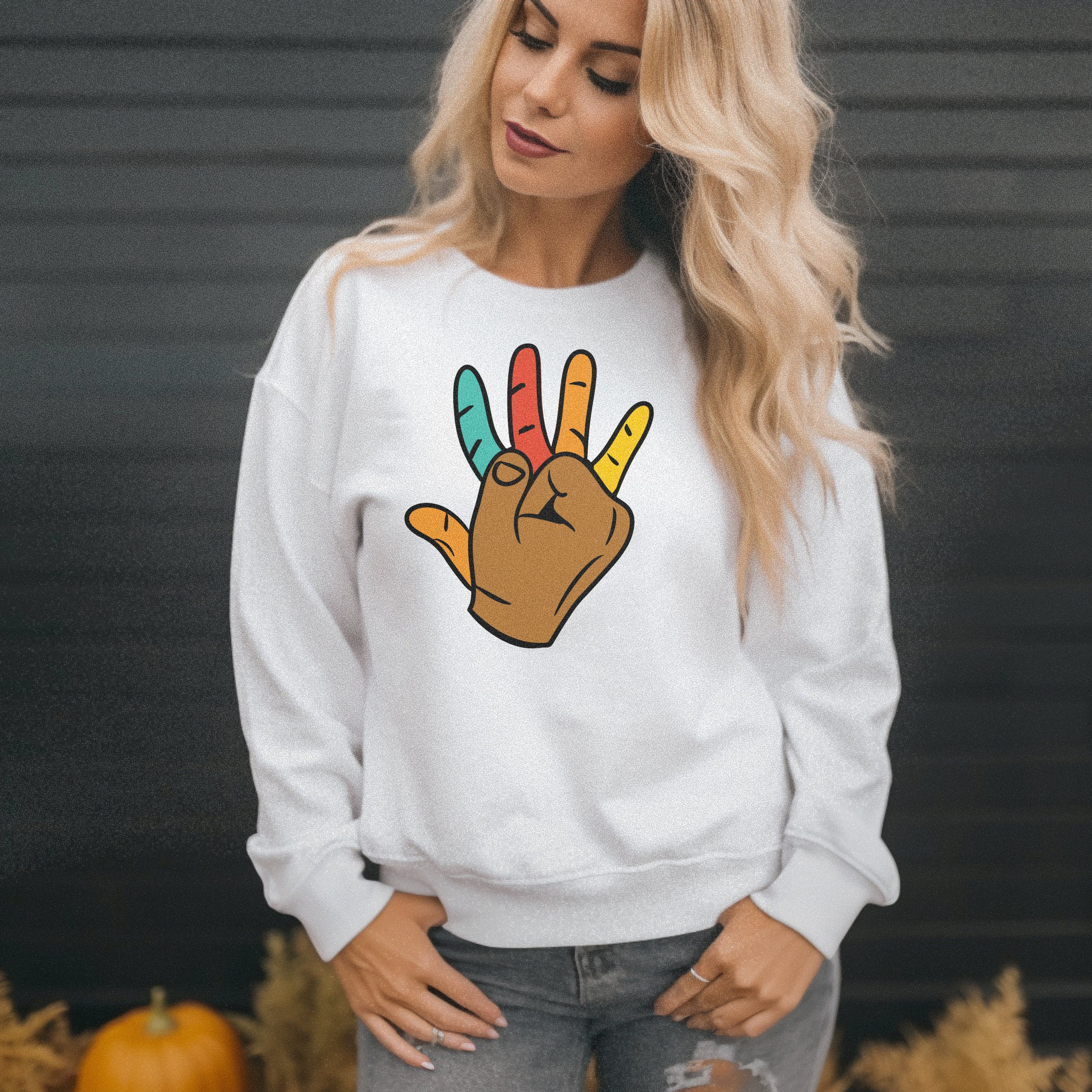 American Sign Language Turkey Hand PNG ASL SVG for Thanksgiving ...