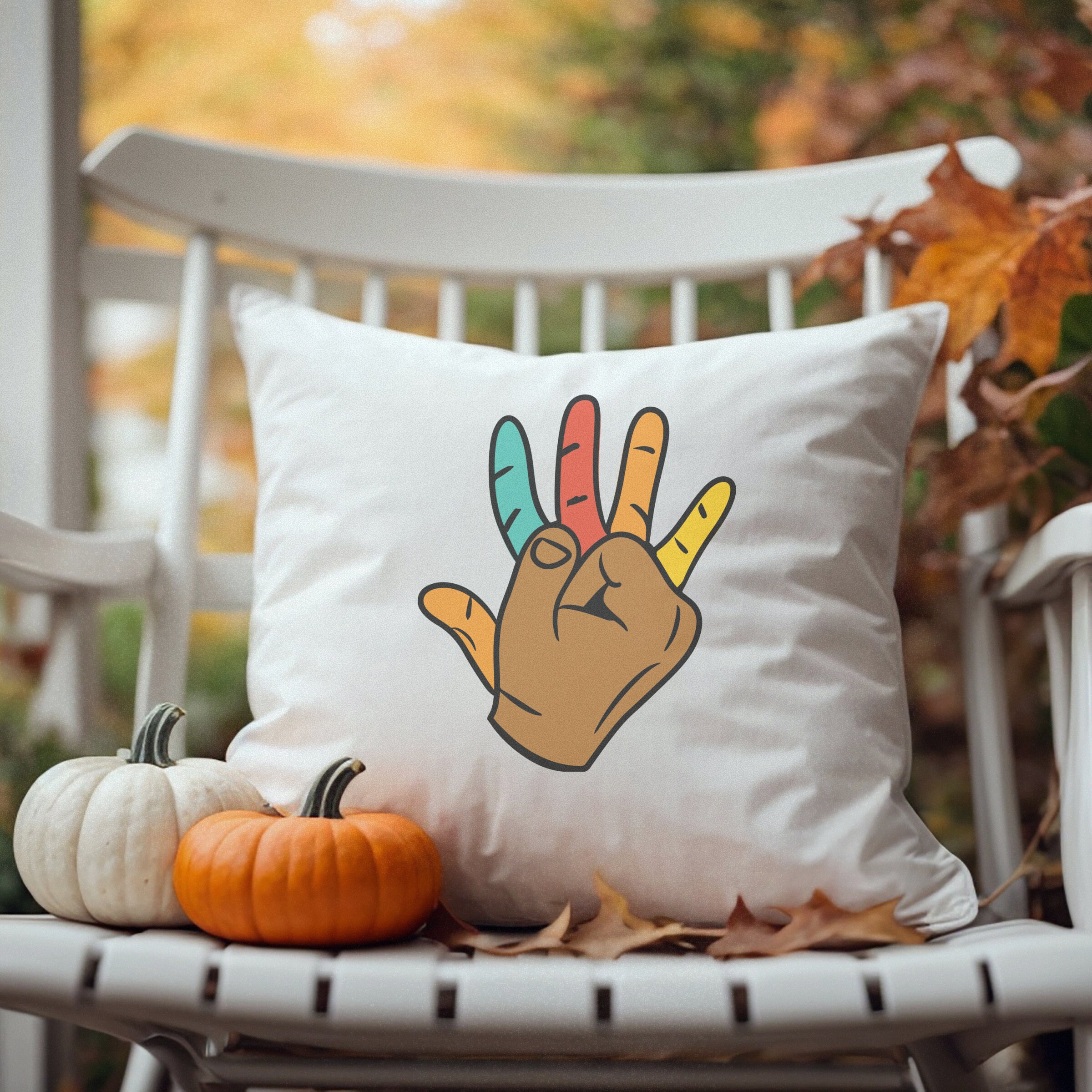 American Sign Language Turkey Hand PNG ASL SVG for Thanksgiving ...