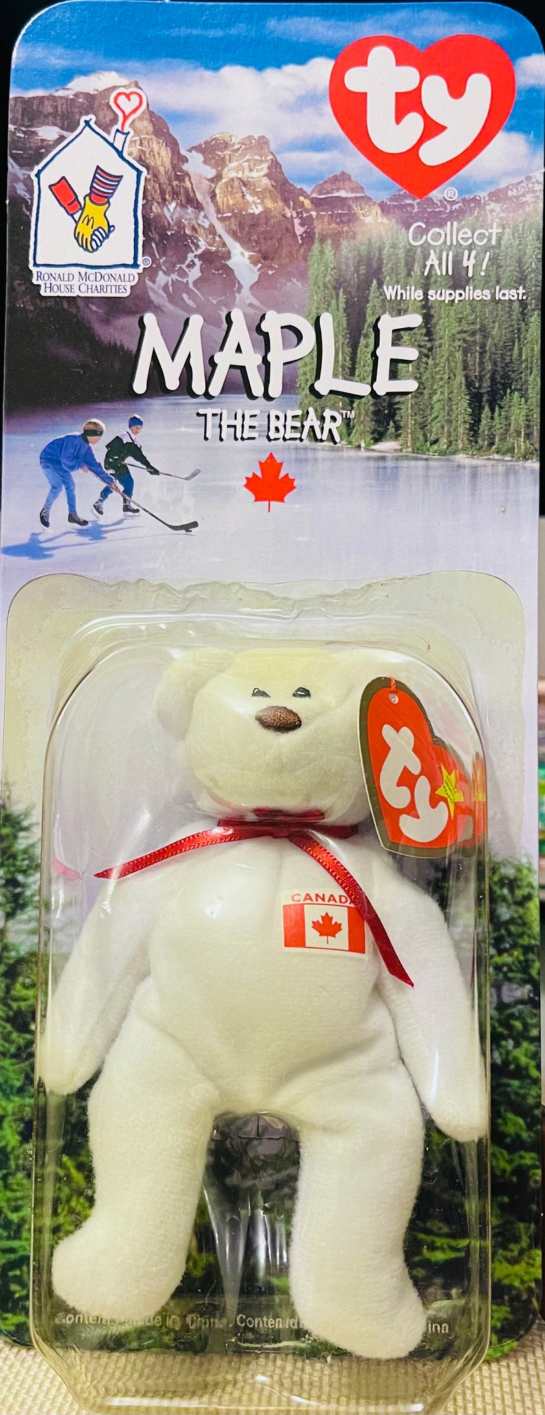 Ty Beanie Babies 1997 EXTREMELY RARE 1998 Ronald Mcdonald House ...